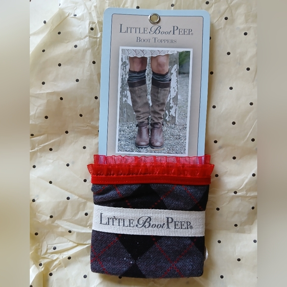 Little Boot Peep | Accessories | Little Boot Peep Boot Toppers | Poshmark